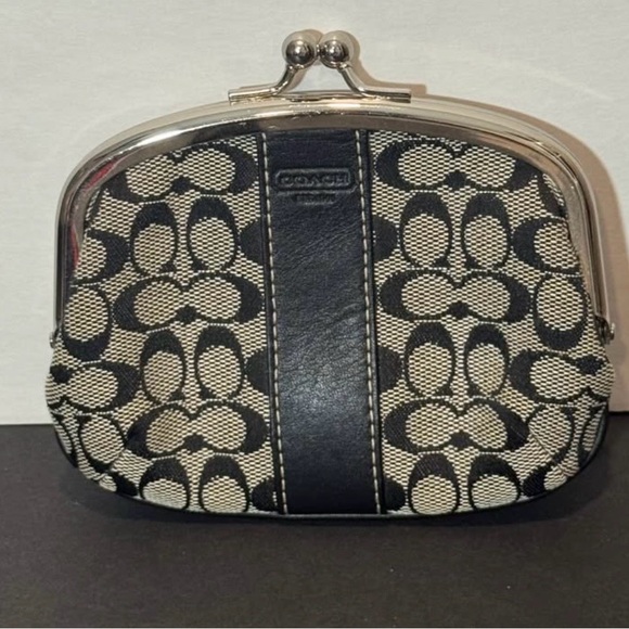 Coach | Bags | Vintage Coach Kiss Lock Coin Purse | Poshmark